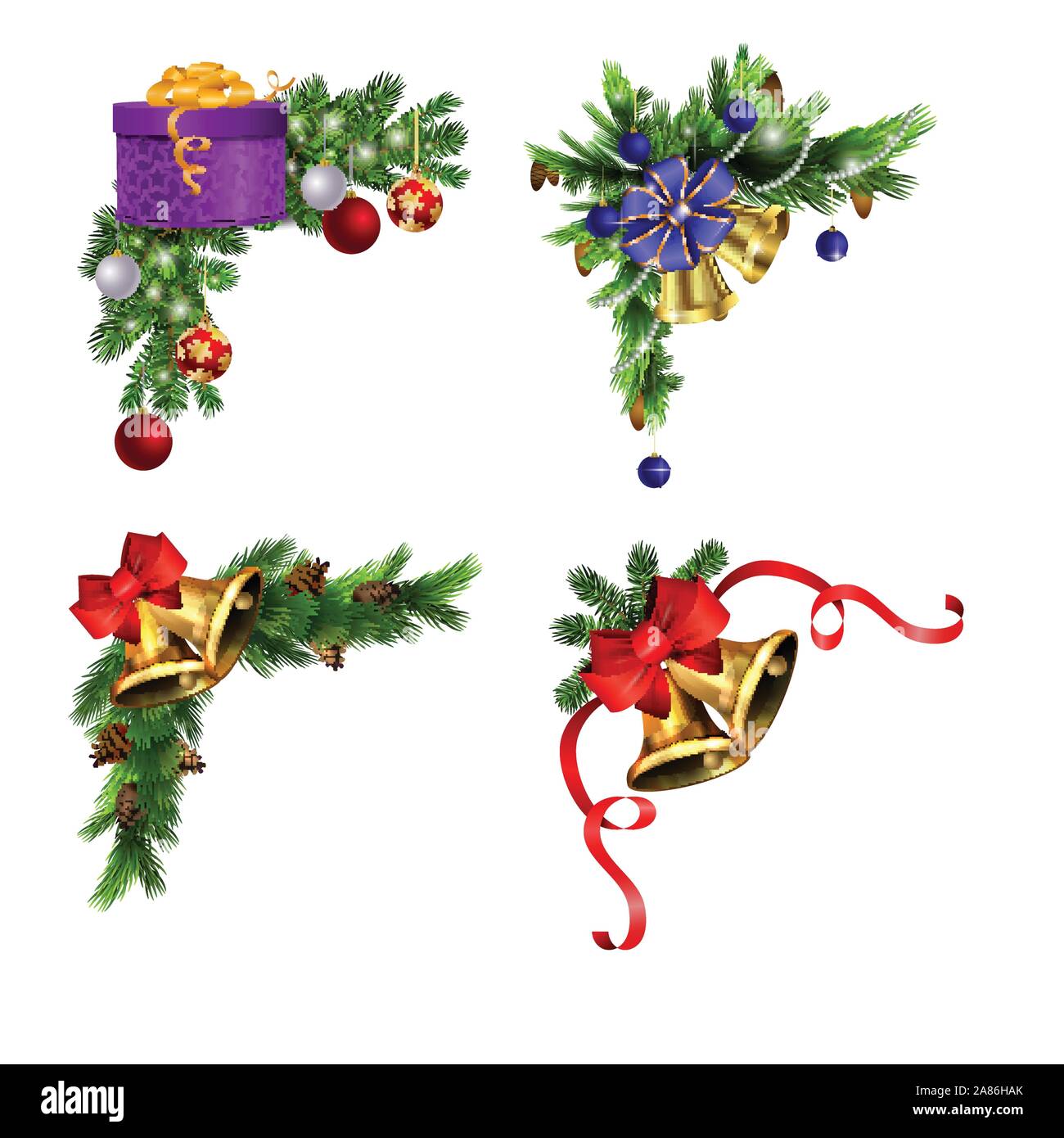 Christmas elements for your designs Stock Vector Image & Art - Alamy