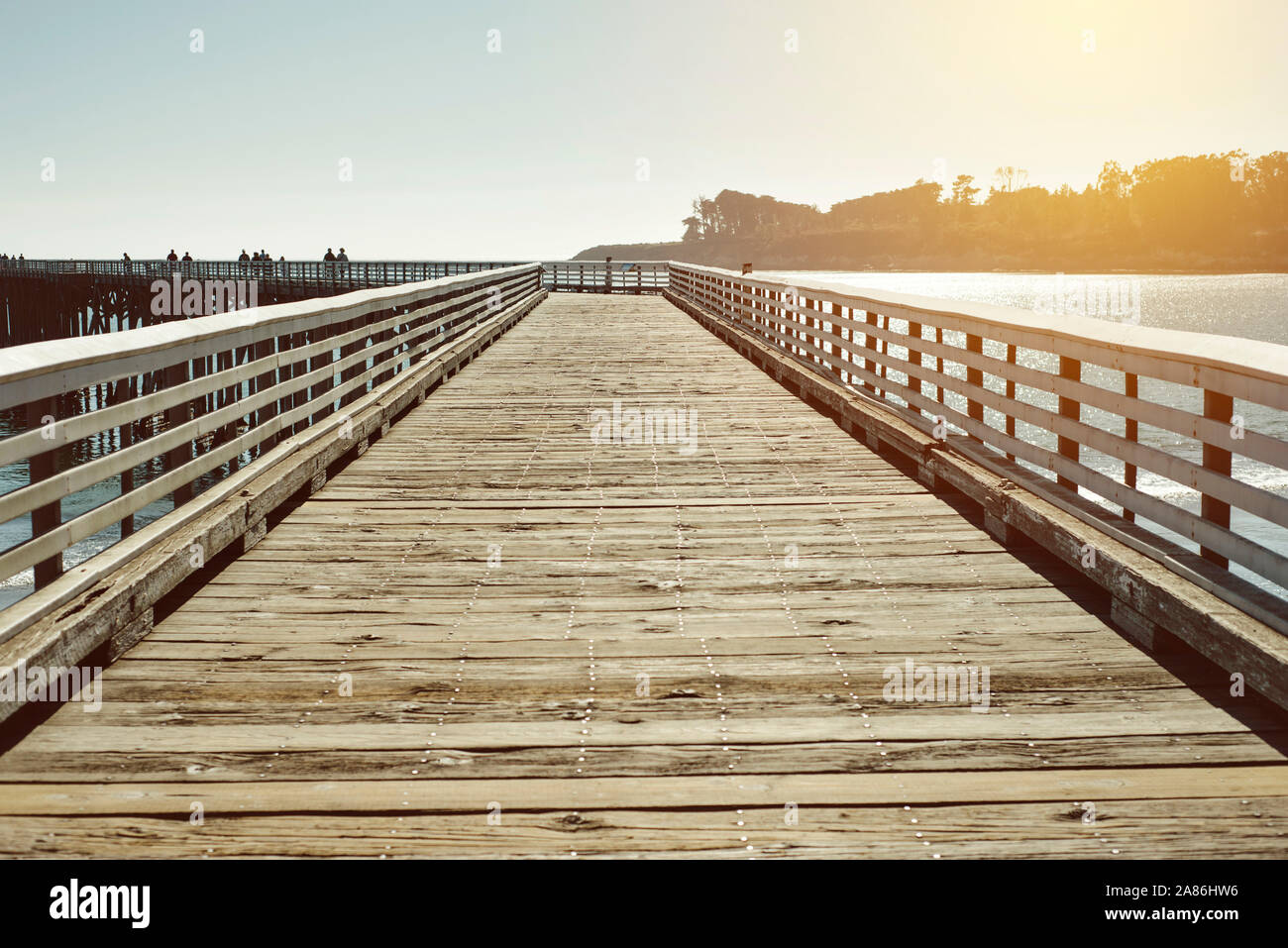 Old wooden piers hi-res stock photography and images - Alamy