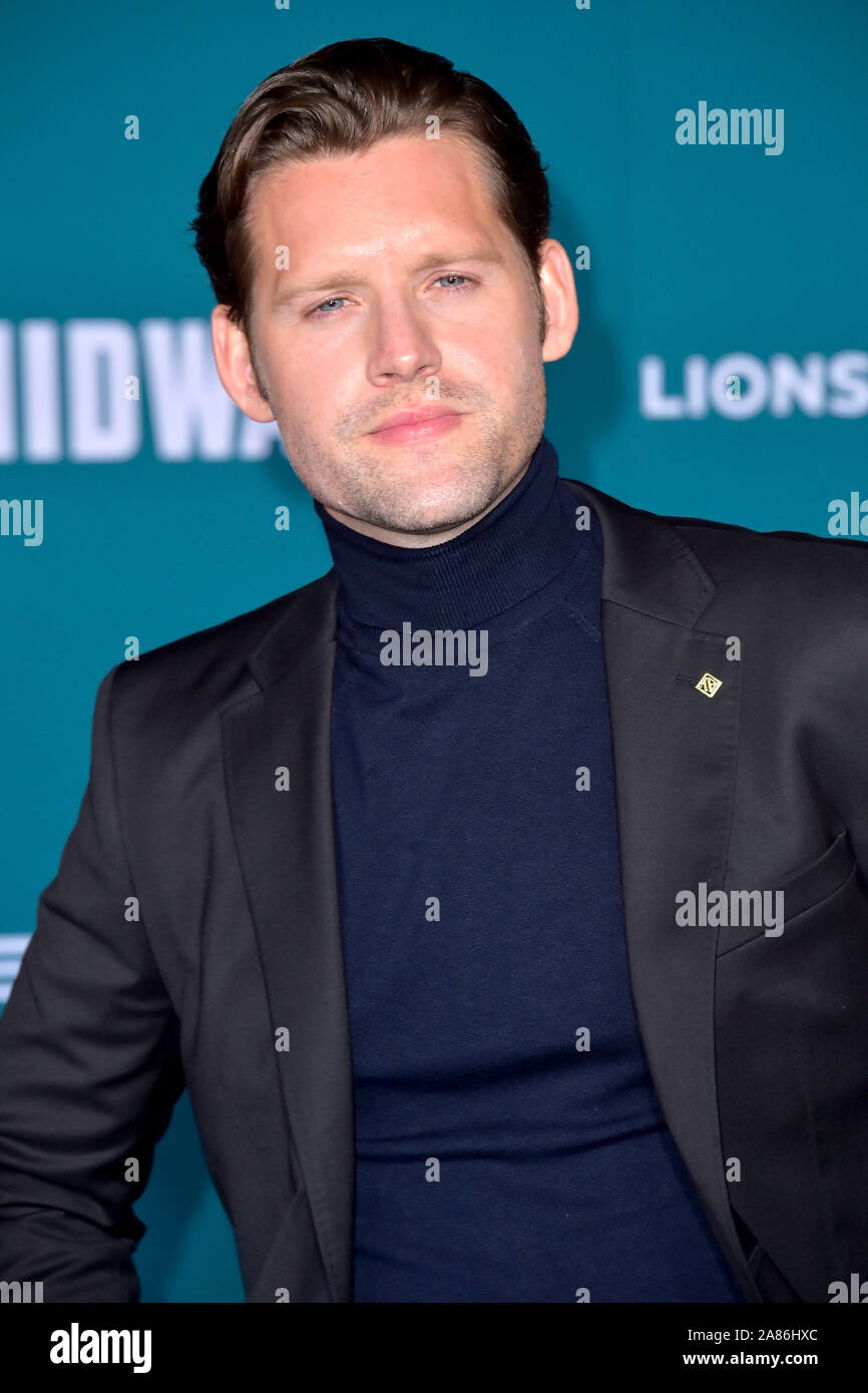 Los Angeles, USA. 05th Nov, 2019. Luke Kleintank attending the 'Midway ...