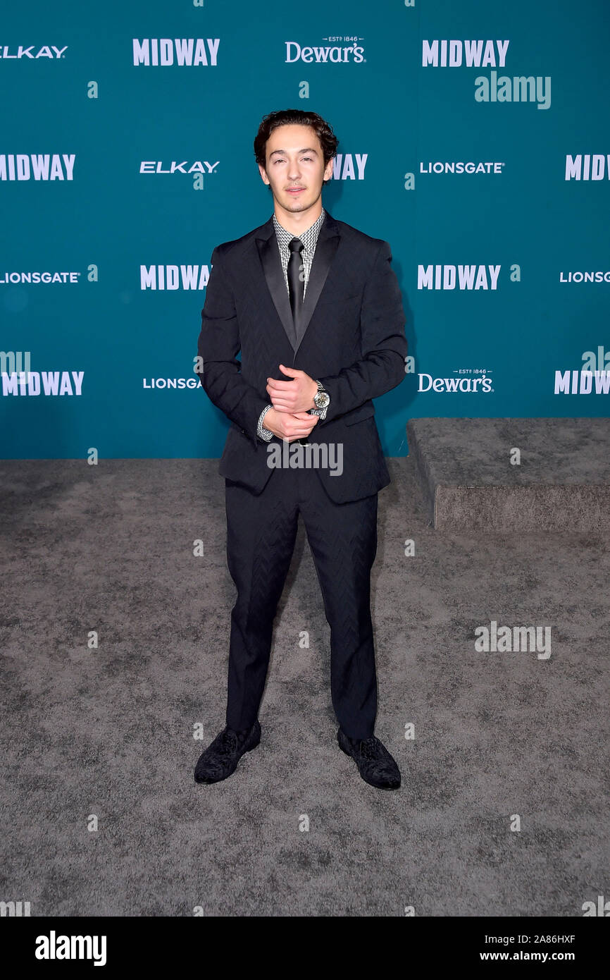 Los Angeles, USA. 05th Nov, 2019. Mikael Conde attending the 'Midway ...