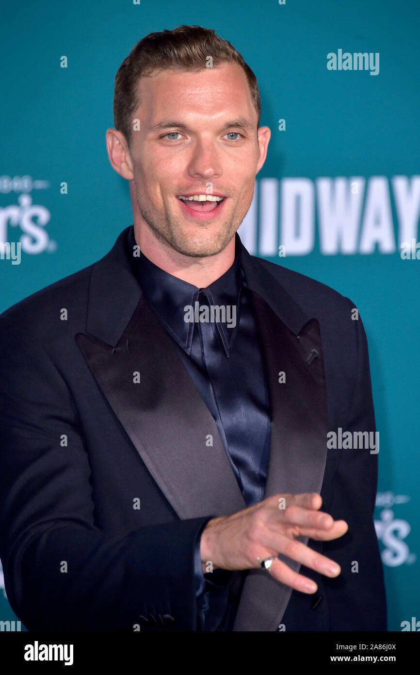 Los Angeles, USA. 05th Nov, 2019. Ed Skrein attending the 'Midway ...