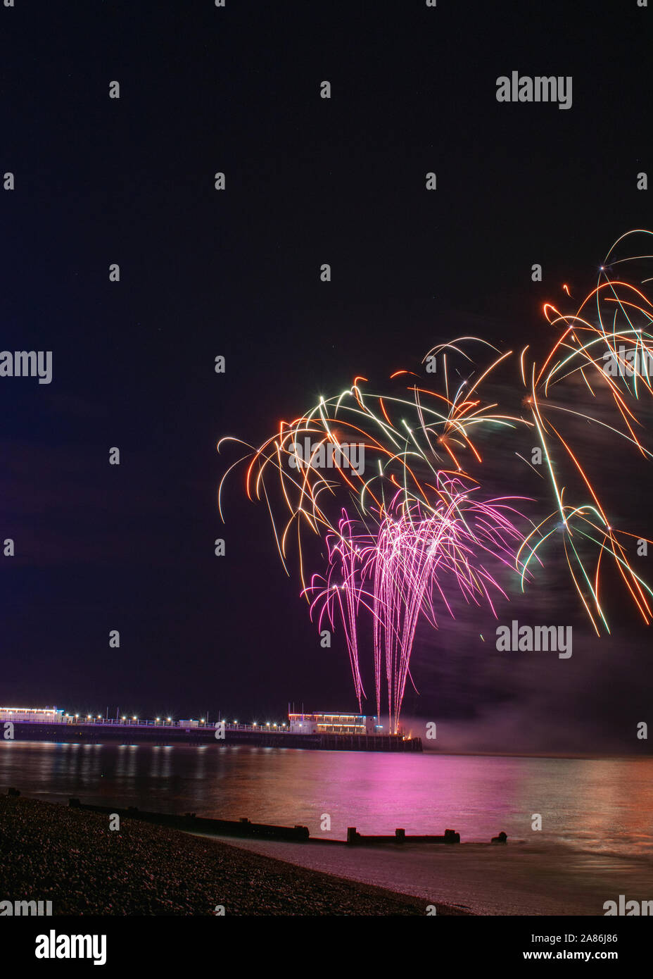 Worthing firework display hi-res stock photography and images - Alamy