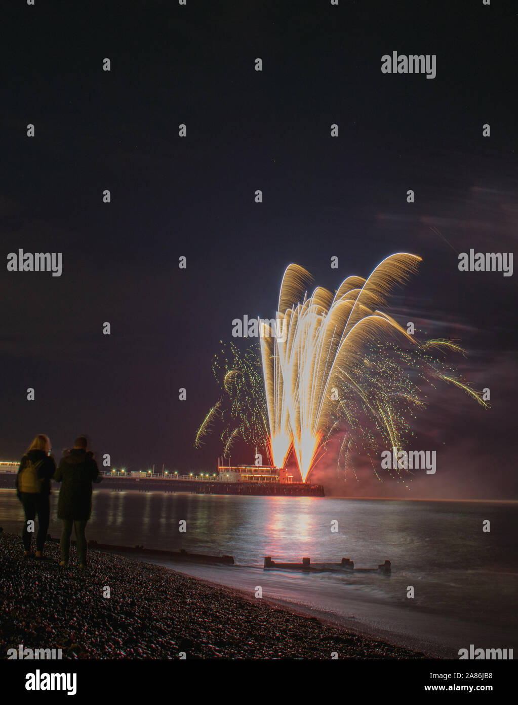 Worthing Fireworks 2019 Stock Photo - Alamy