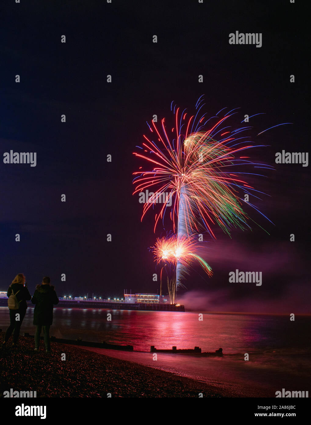 Worthing Fireworks 2019 Stock Photo - Alamy