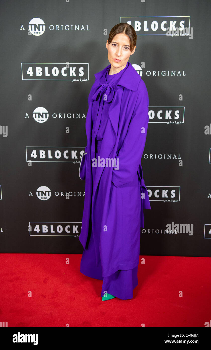 Munich, Germany. 06th Nov, 2019. Lisa Marie Janke, actress, is on the ...