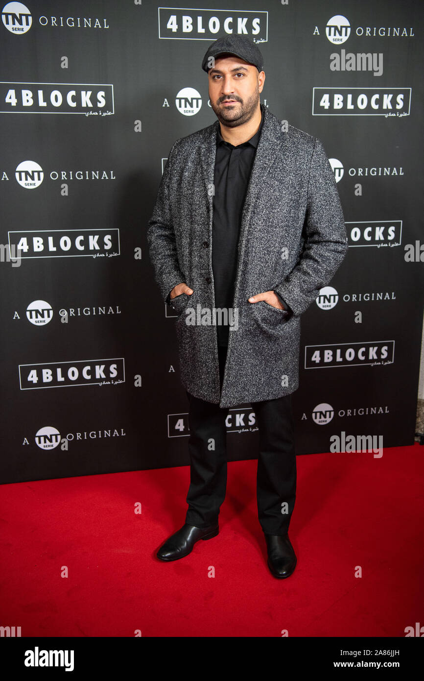 Munich, Germany. 06th Nov, 2019. Sami Nasser, actor, is on the red ...