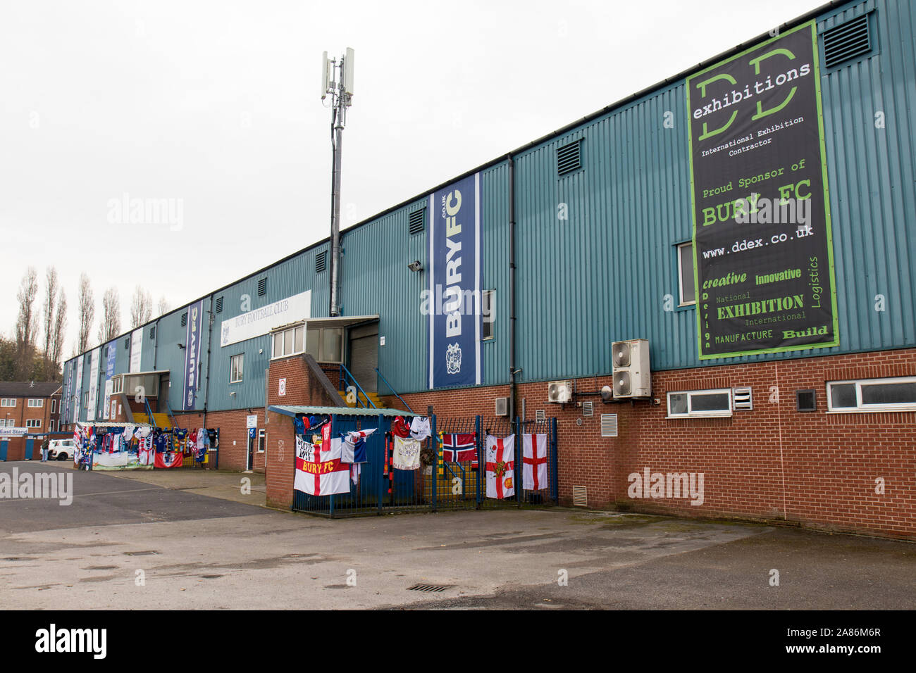 Bury Football Club, Gigg Lane, Bury expelled from the football league ...