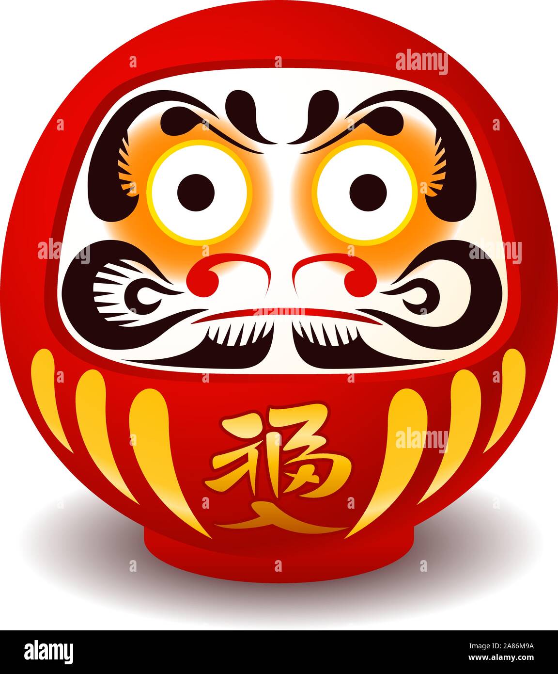 Bodhidharma vector vectors hi-res stock photography and images - Alamy