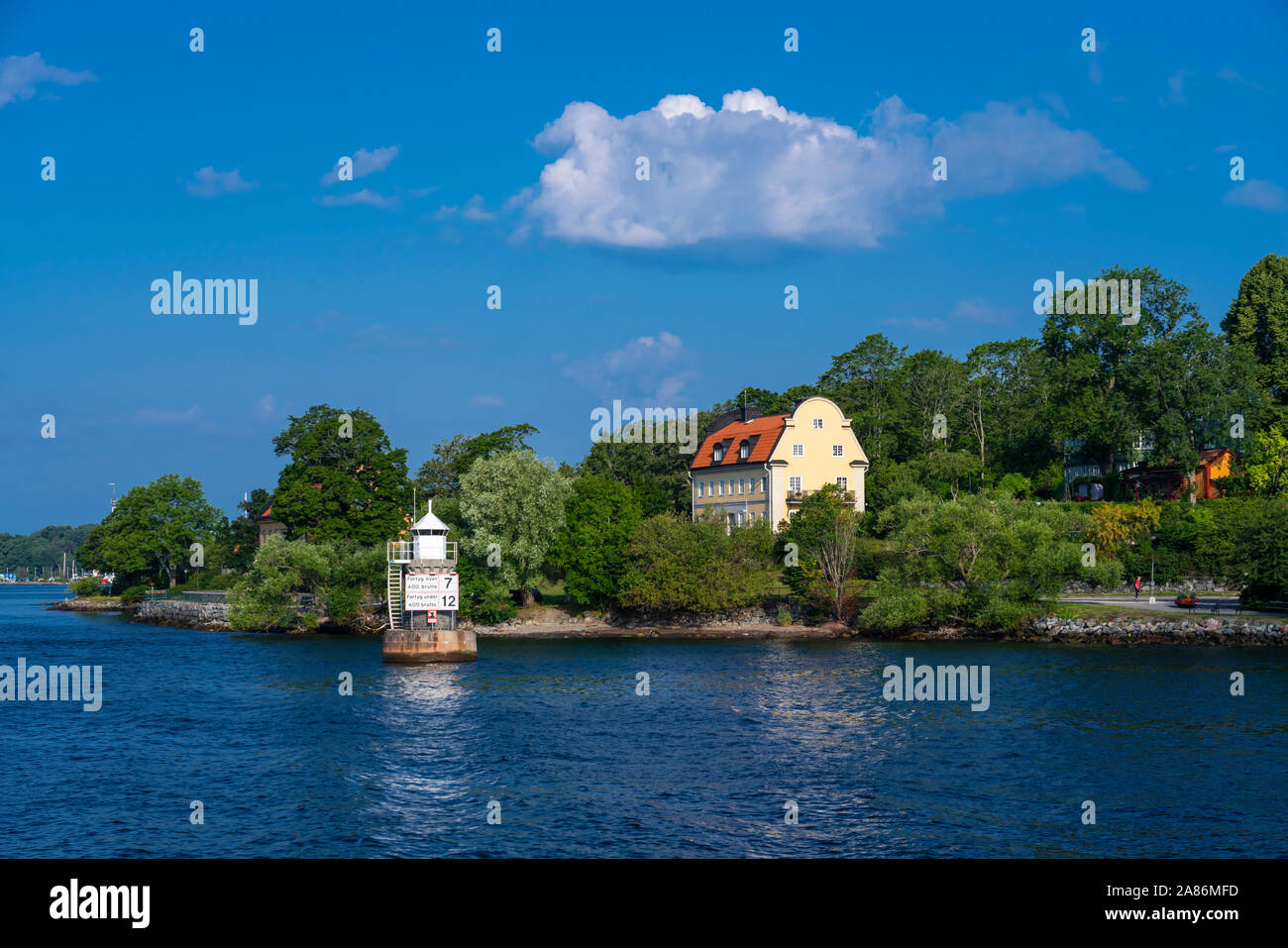The Blockhusudden cape near Stockholm, Sweden Stock Photo - Alamy