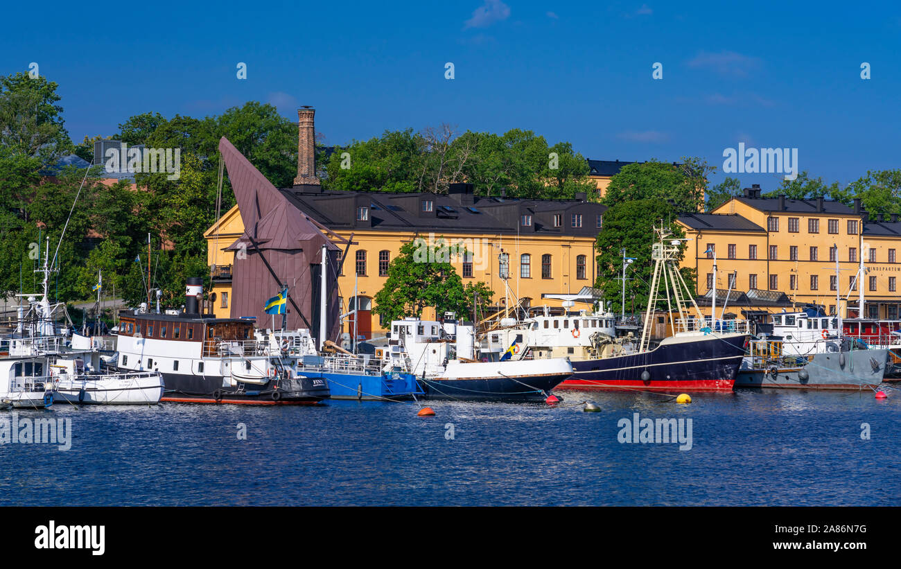 Stockholm harbor view hi-res stock photography and images - Alamy