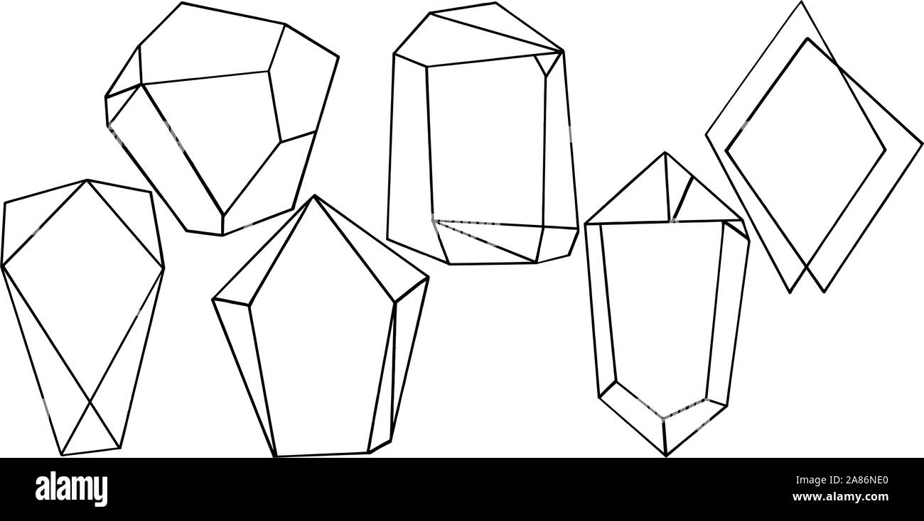 Vector geometric form. Isolated illustration element. Mosaic shape ...