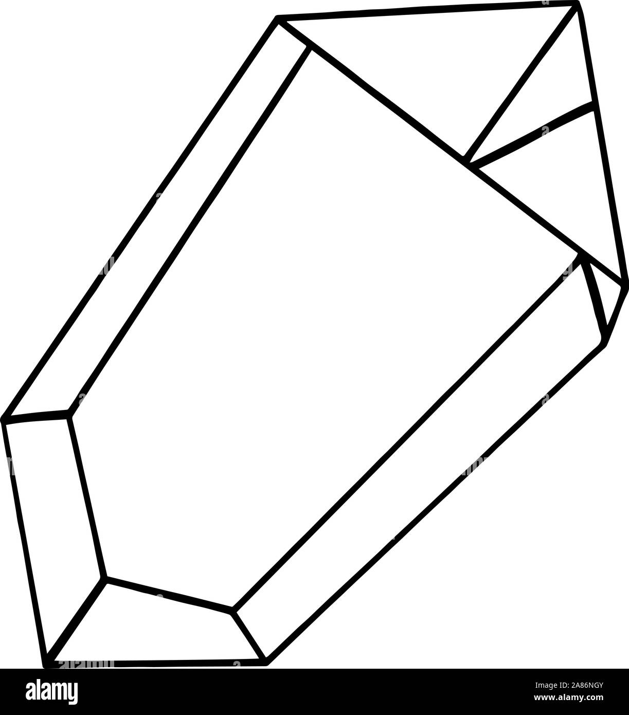 Vector geometric form. Isolated illustration element. Mosaic shape ...