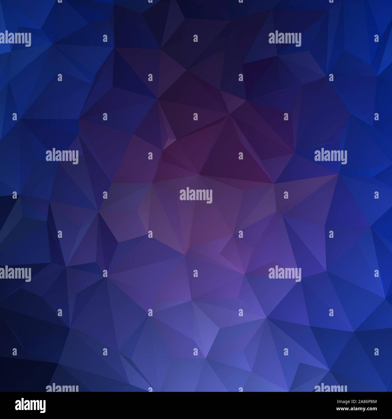 Dark BLUE vector gradient triangles template. Shining colorful ...