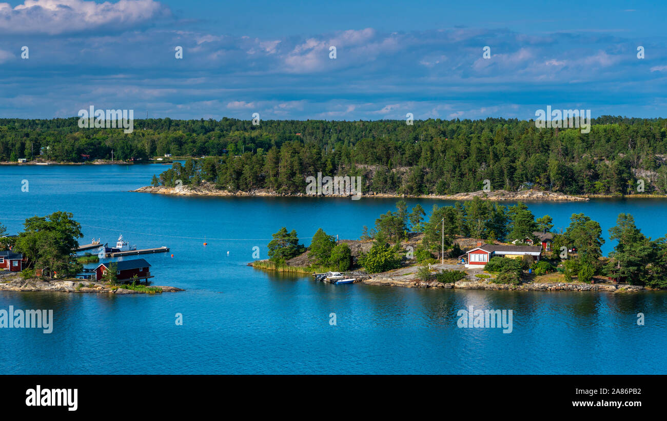 Stockholm islands view hi-res stock photography and images - Alamy
