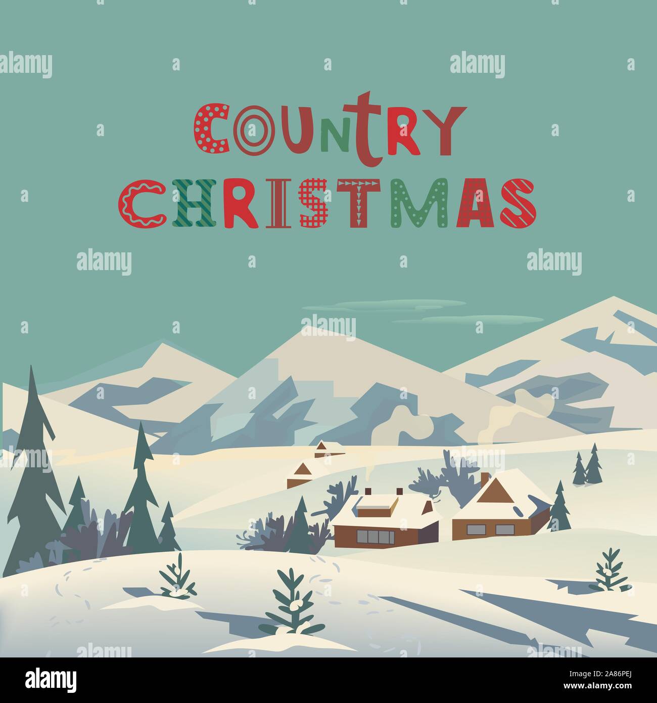 Field frozen ground Stock Vector Images - Alamy