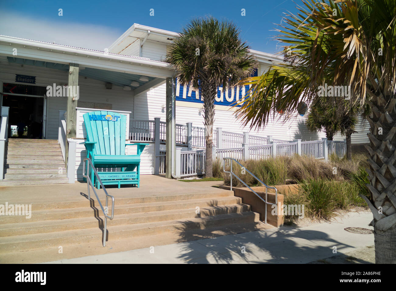 Winter beach scene at Gulf Shores, Alabama, USA Stock Photo - Alamy