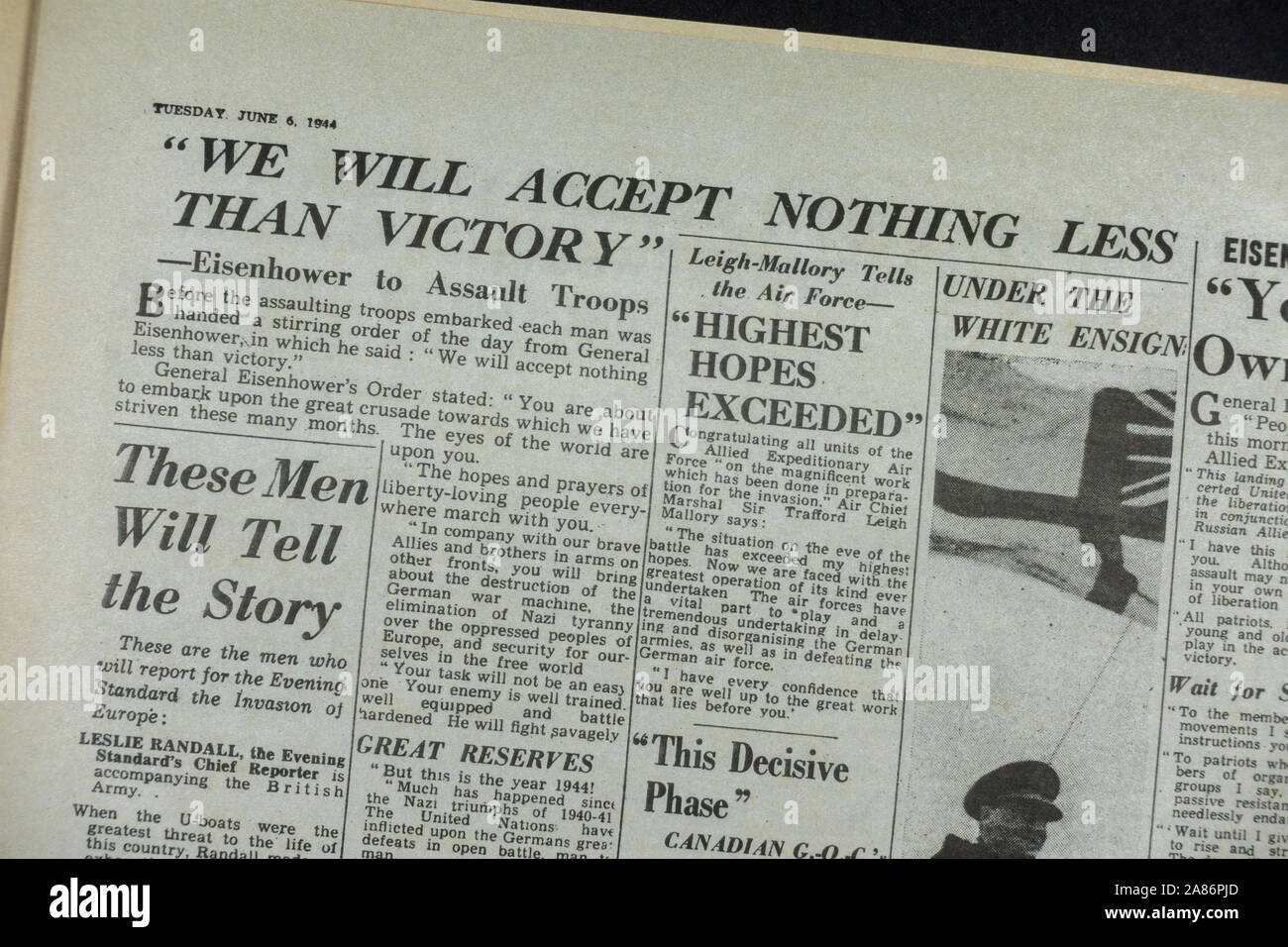 Accept nothing less than victory hi-res stock photography and images ... Accept nothing less than victory hi-res stock photography and images ...