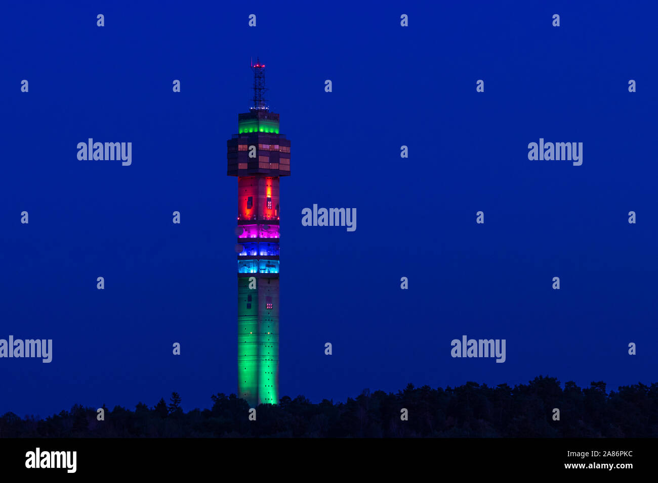 Tv tower stockholm hi-res stock photography and images - Alamy