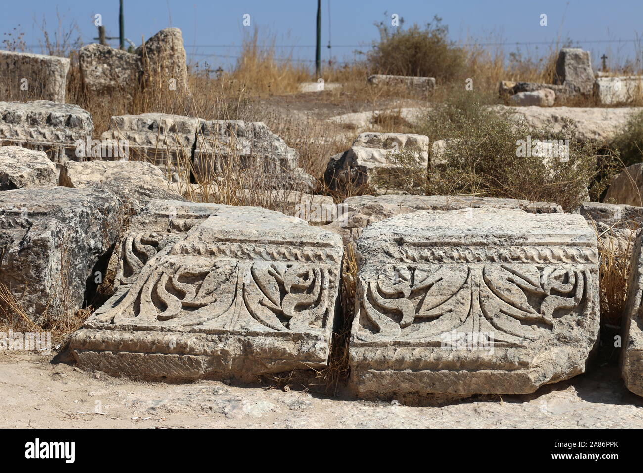 Jerash churches hi-res stock photography and images - Alamy