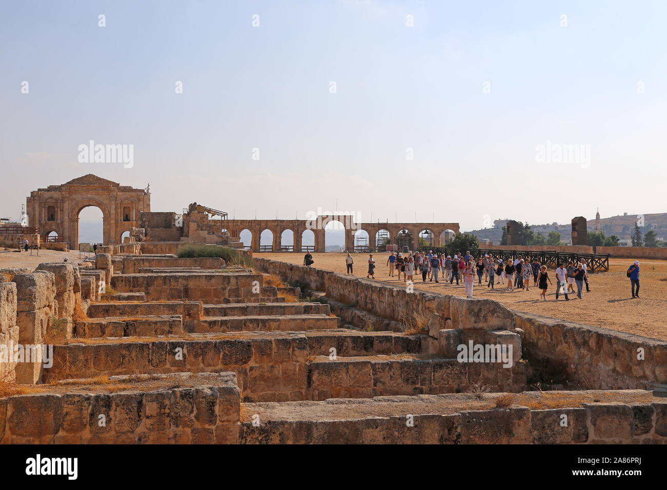 Hippodrome (horse and chariot racing stadium), Jerash, Jerash ...