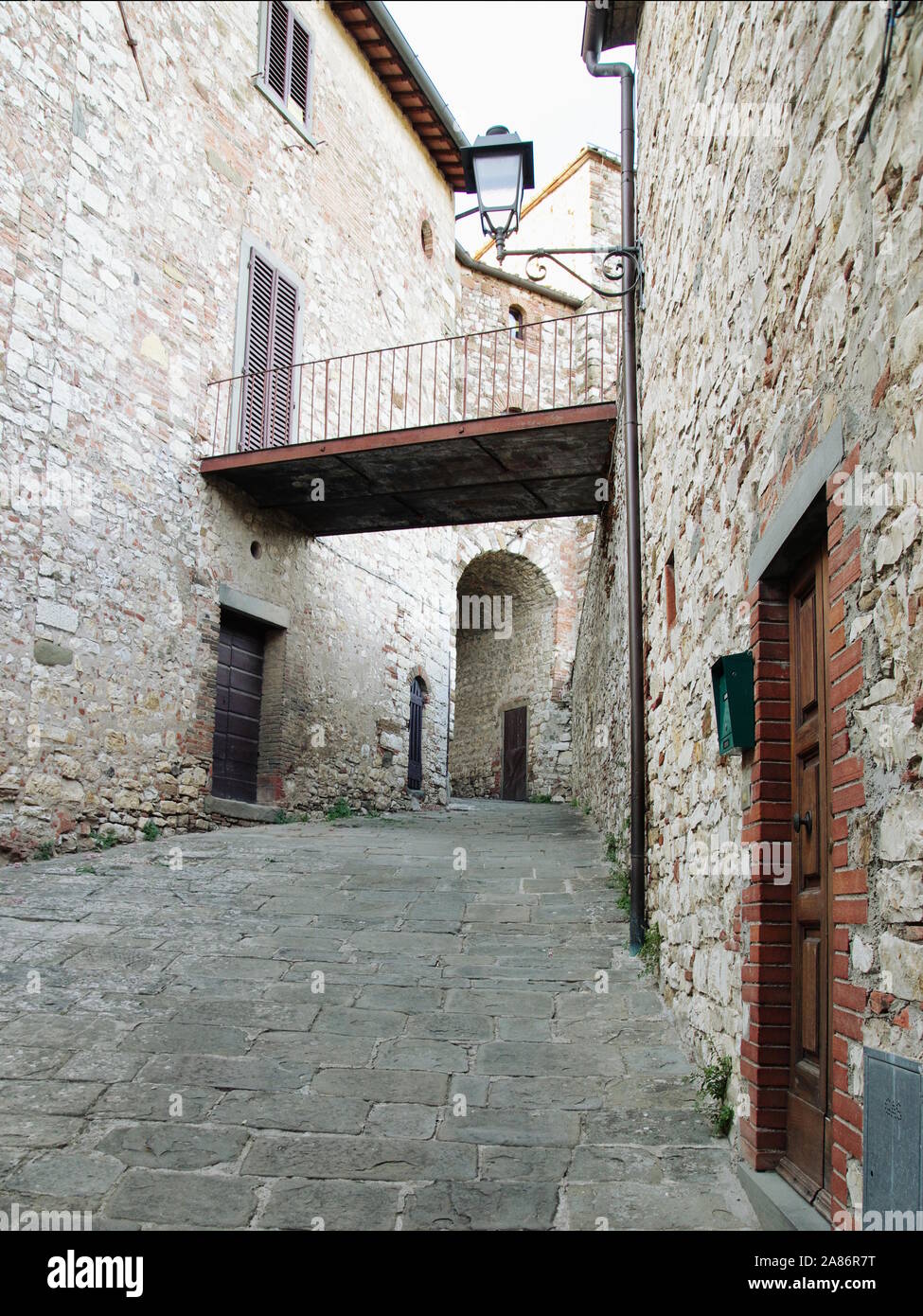 Radda in Chianti, Tuscany, Italia - September 14, 2019: medieval city ...