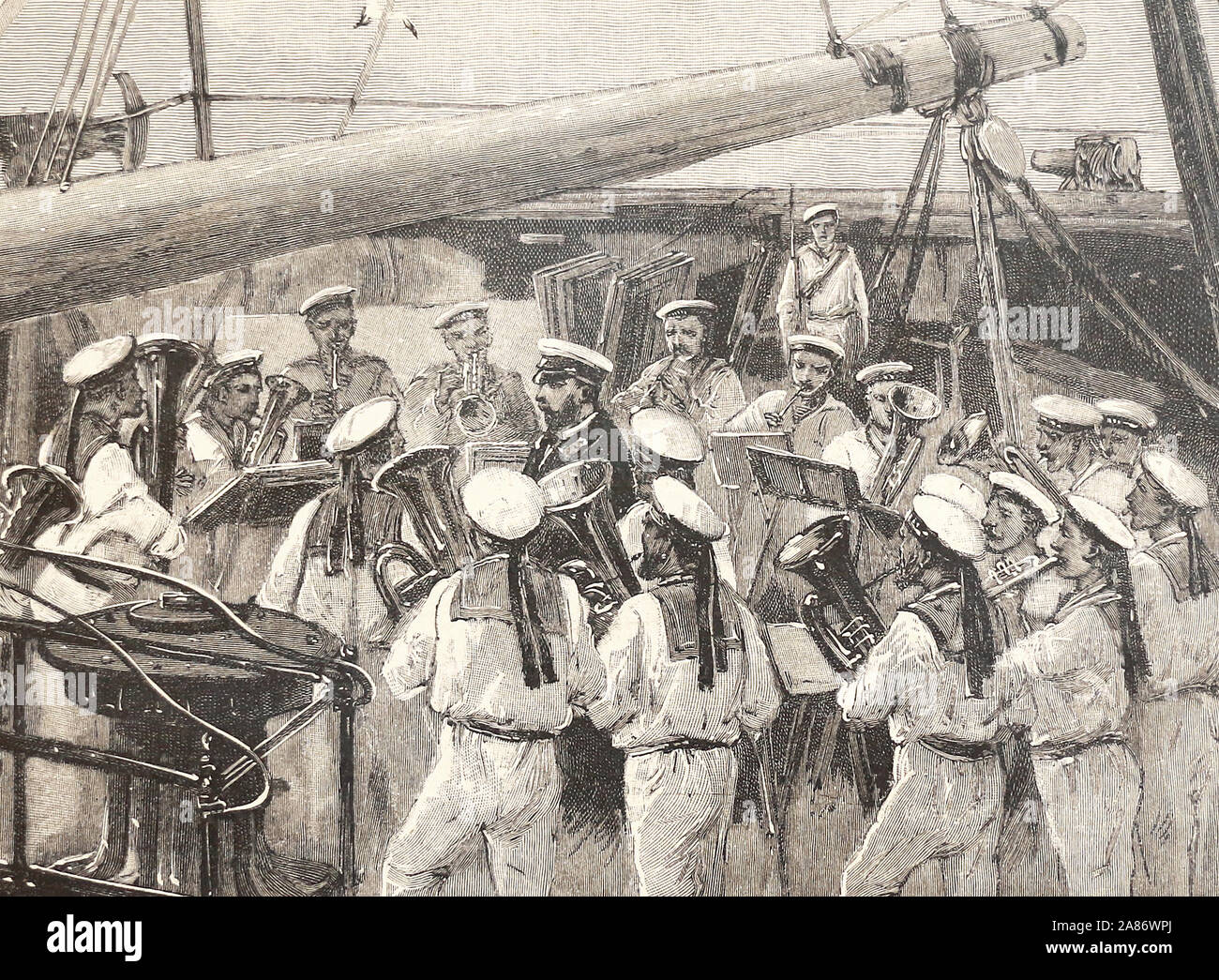 Military band 19th century hi-res stock photography and images - Alamy