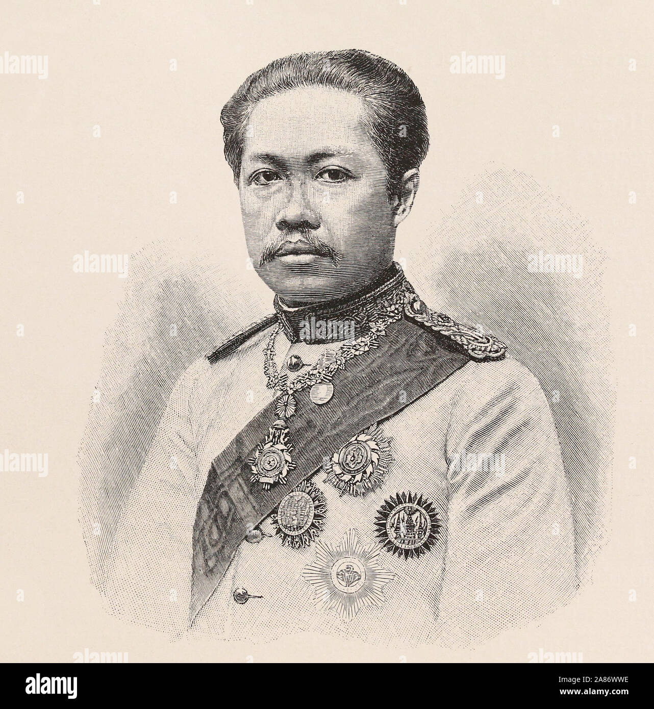 19th century thai siamese hi-res stock photography and images - Alamy