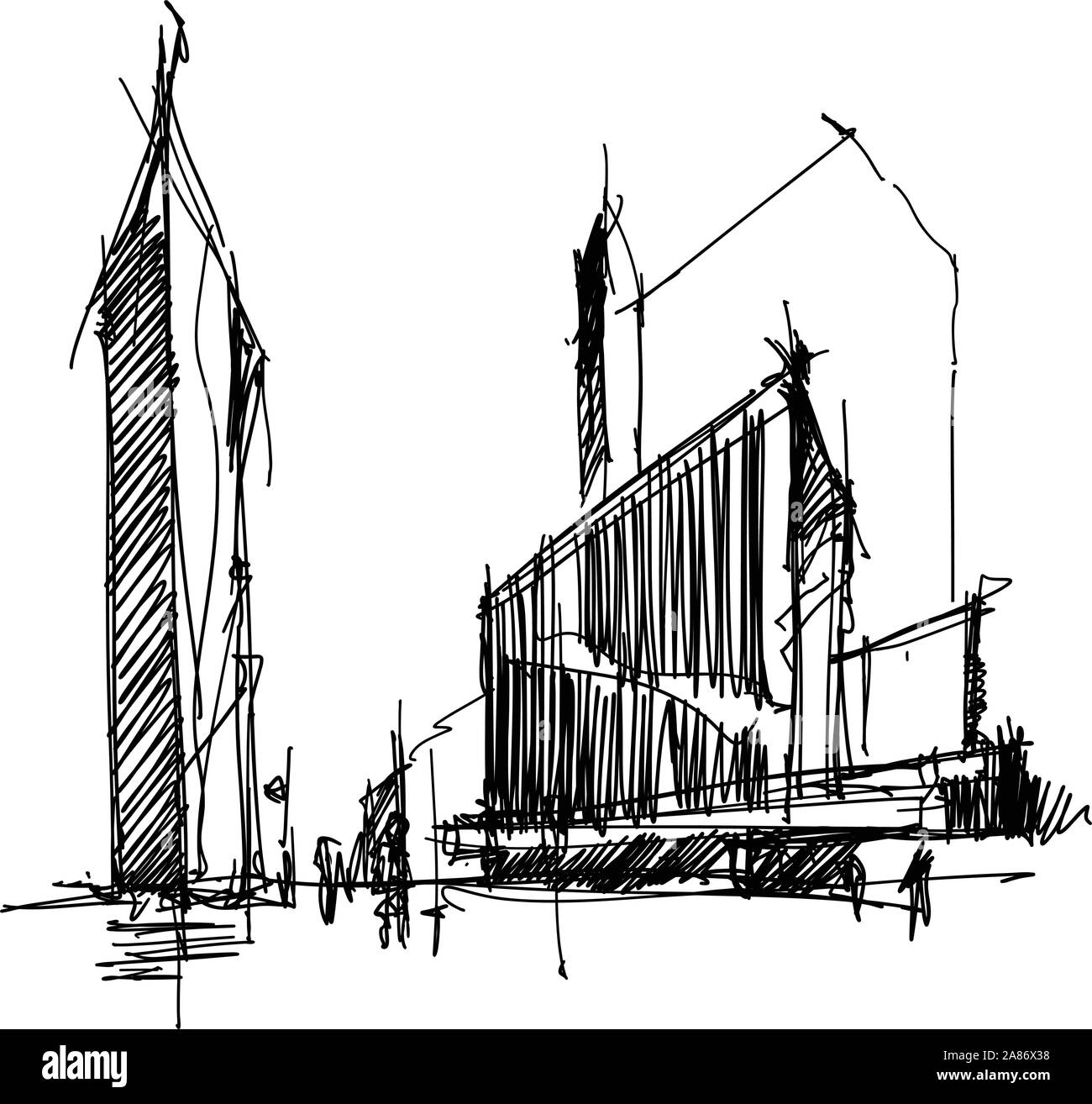 Hand sketch architect Stock Vector Images - Alamy Hand sketch architect Stock Vector Images - Alamy