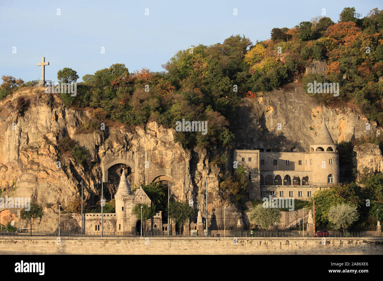 Hungary, Budapest, Gell rt Hill Cave Church Stock Photo - Alamy