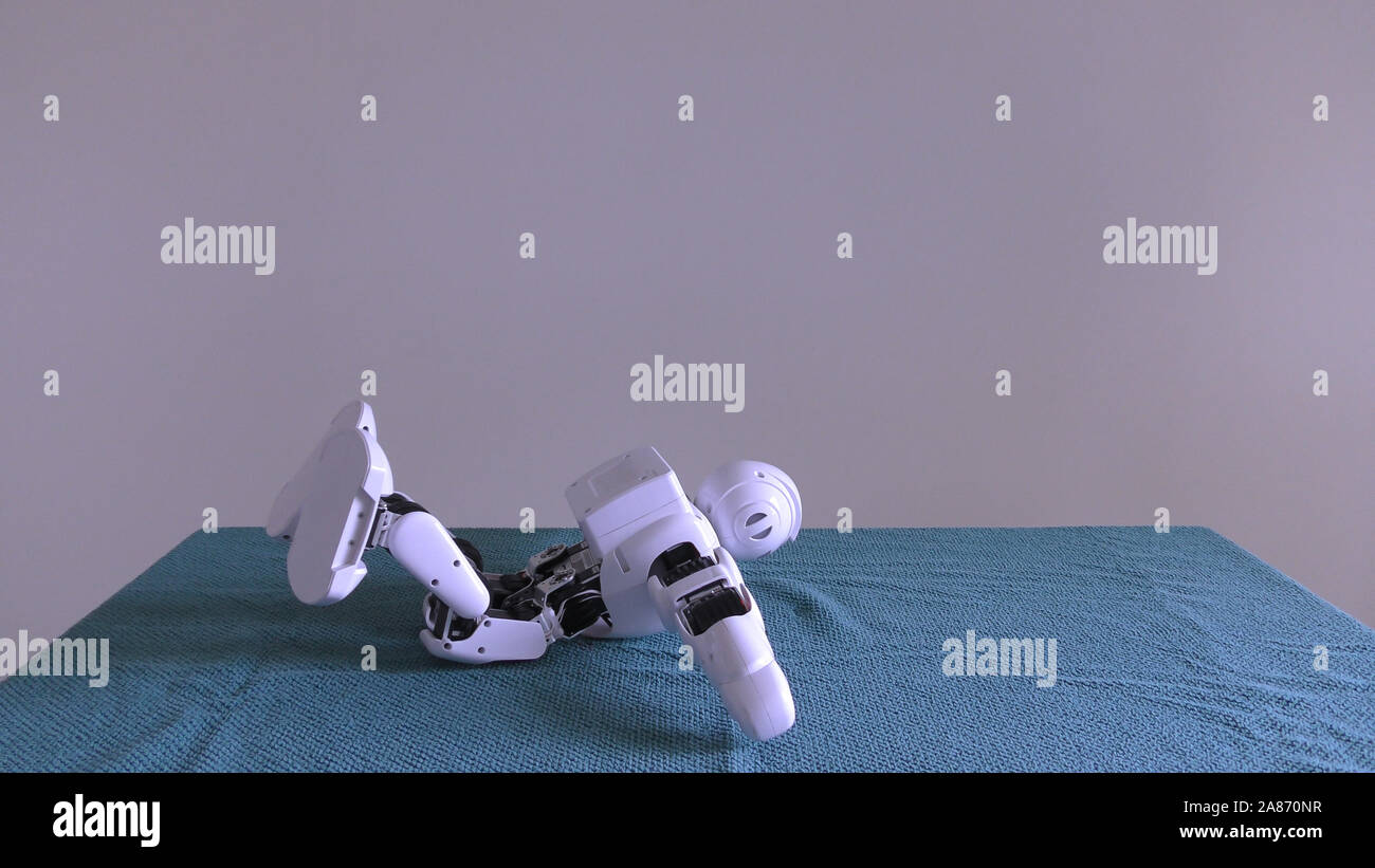 A domestic android humanoid robot succumbs to dangerous signal from ...