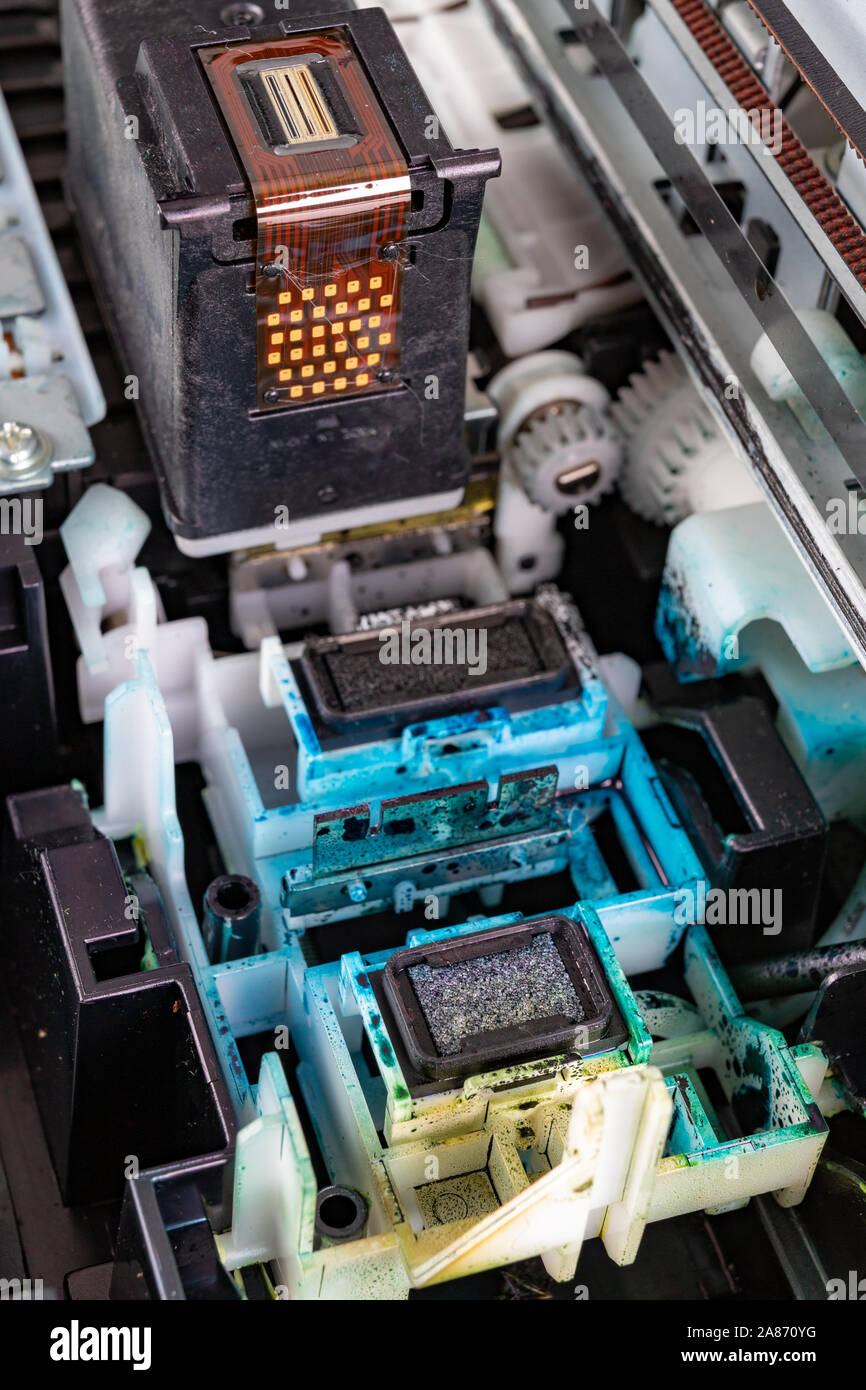 Old inkjet printer hi-res stock photography and images - Alamy