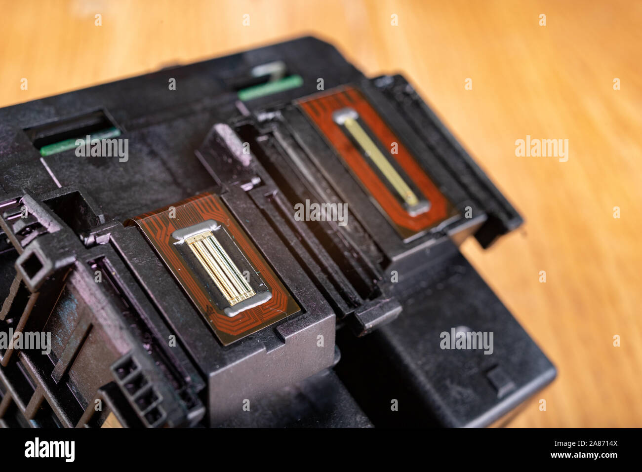 Inks used in home printers. Replaceable printing accessories used in ...