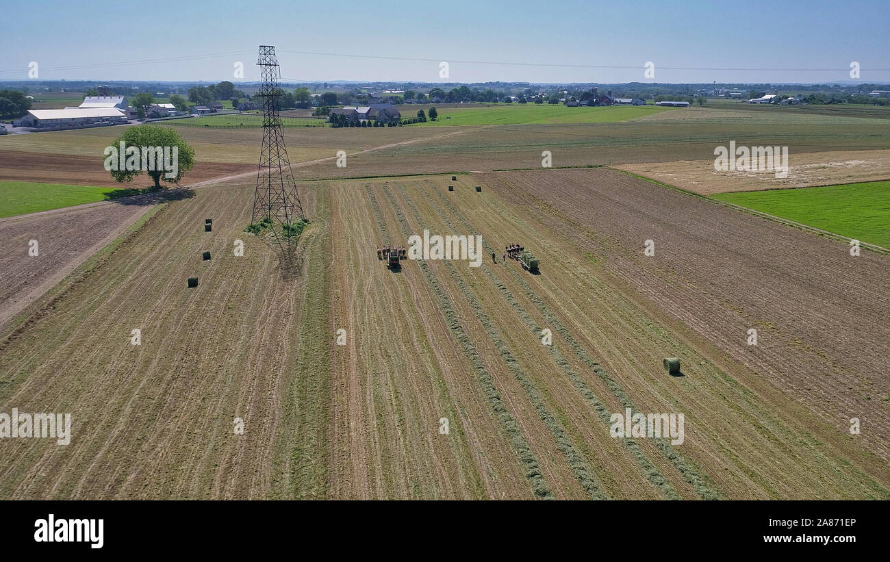 Field crops on amish farm hi-res stock photography and images - Alamy