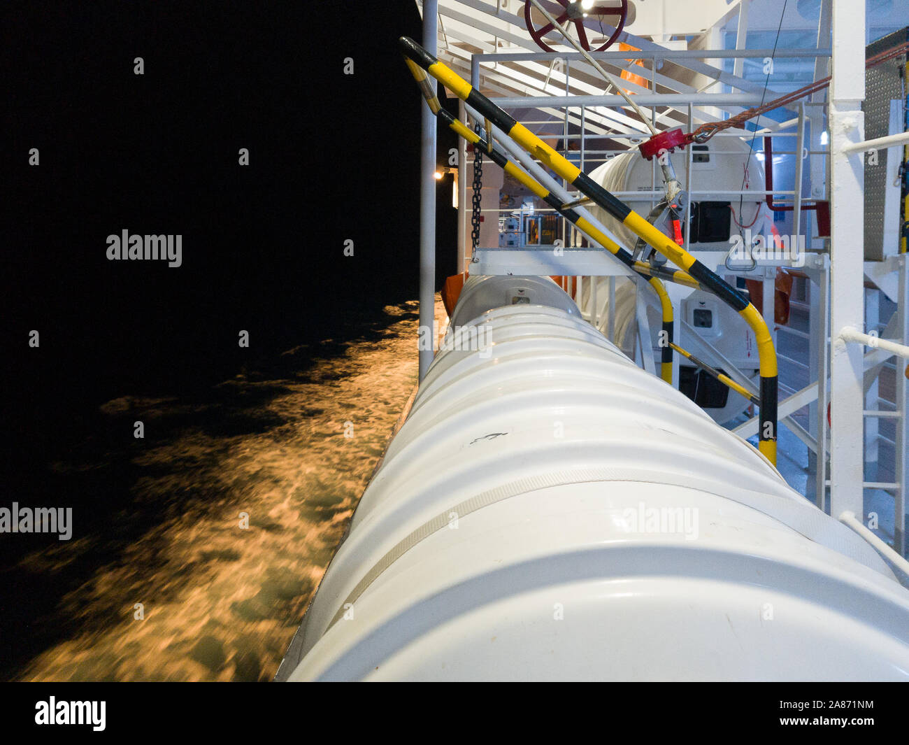 Cruise ship deck night hi-res stock photography and images - Alamy