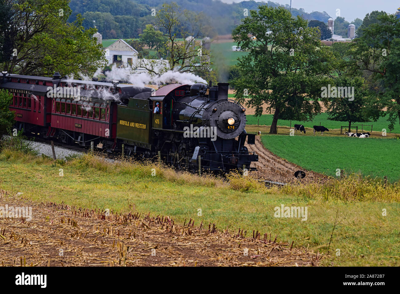 Norfolk and western railroad hi-res stock photography and images - Alamy