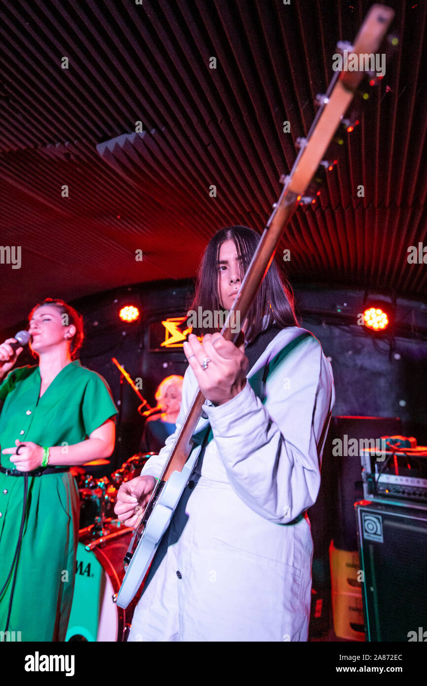 Barcelona, Spain. 2019.10.29. Priests band concert at Sala Sidecar ...