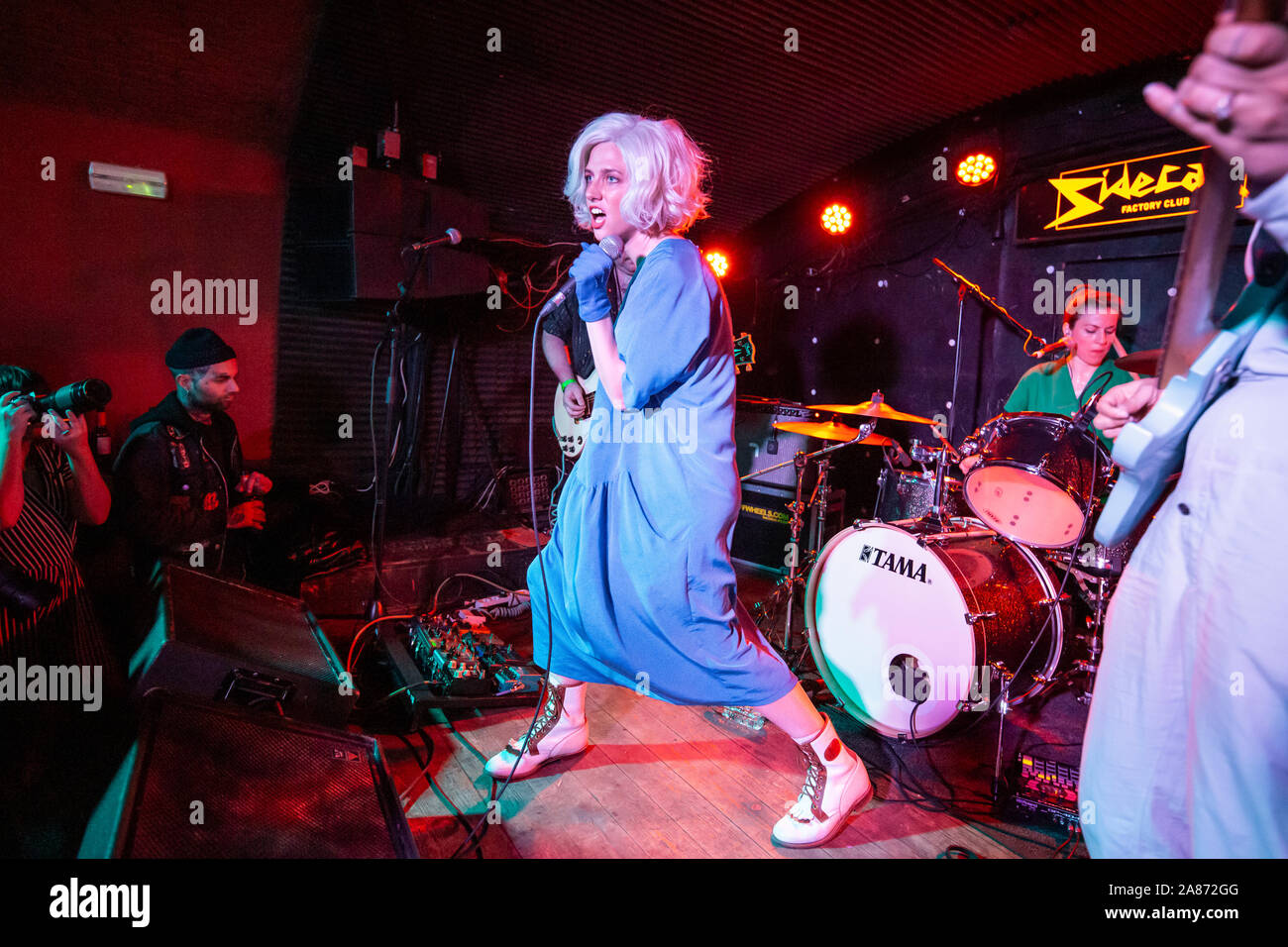 Barcelona, Spain. 2019.10.29. Priests band concert at Sala Sidecar ...