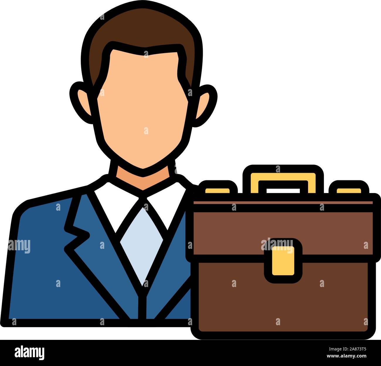 Businessman design, Man business management corporate job occupation ...