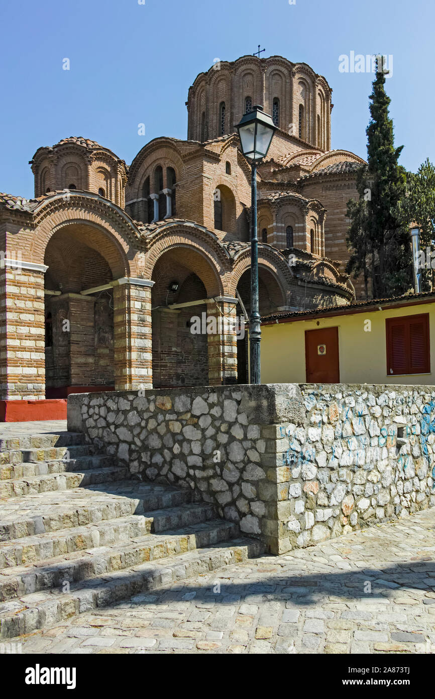 THESSALONIKI, GREECE - SEPTEMBER 22, 2019: Ancient Byzantine Church of ...