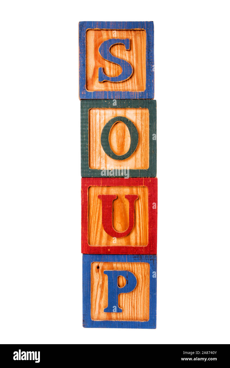 Letter blocks alphabet food hi-res stock photography and images - Alamy