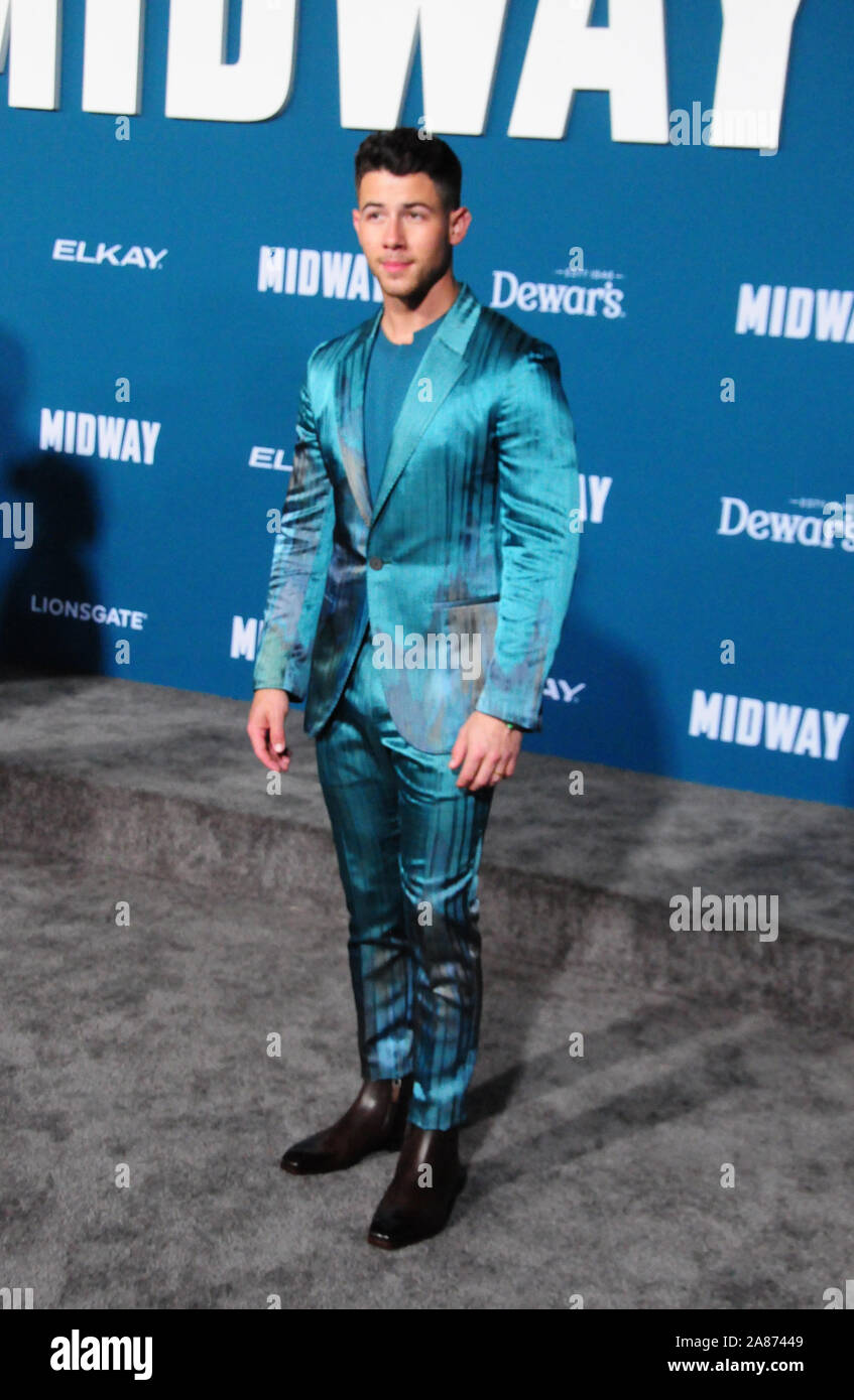 Los Angeles, California, USA 5th November 2019 Actor/singer Nick Jonas ...