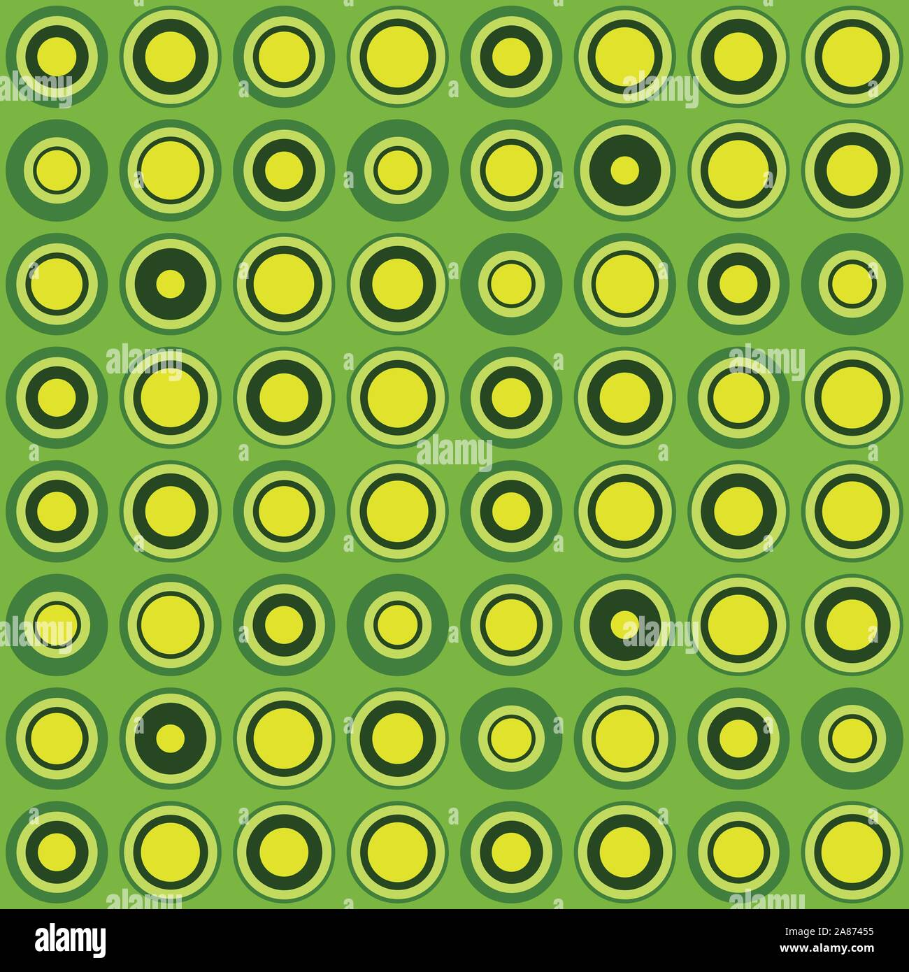 Abstract repeated dots. Flat, retro geometric design. Vector spotty ...