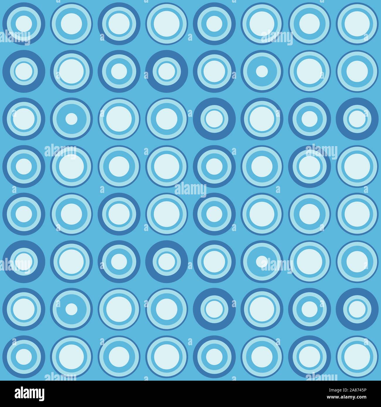 Abstract repeated dots. Flat, retro geometric design. Vector spotty ...