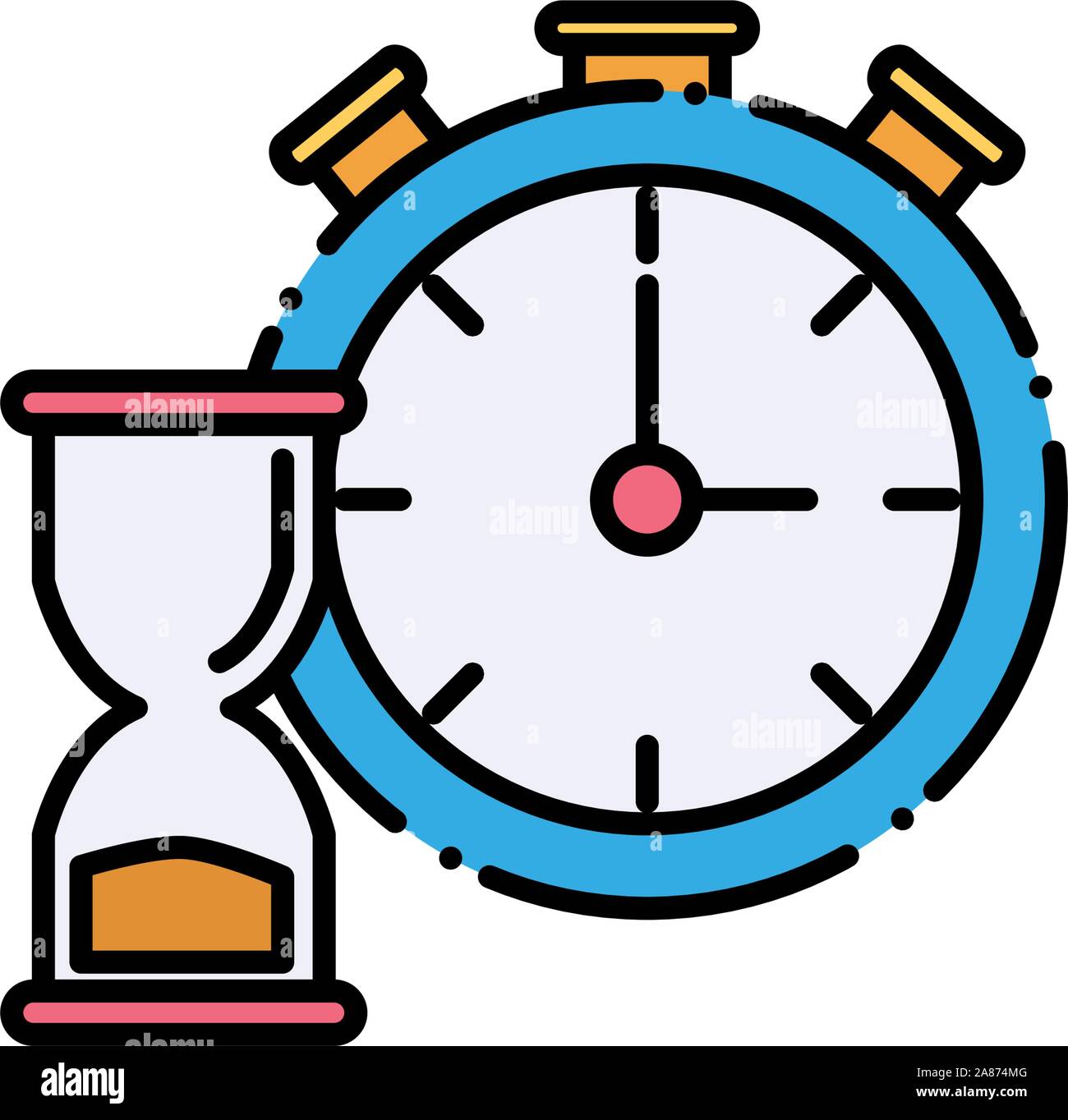 Chronometer and hourglass design, Tool time instrument second sport ...