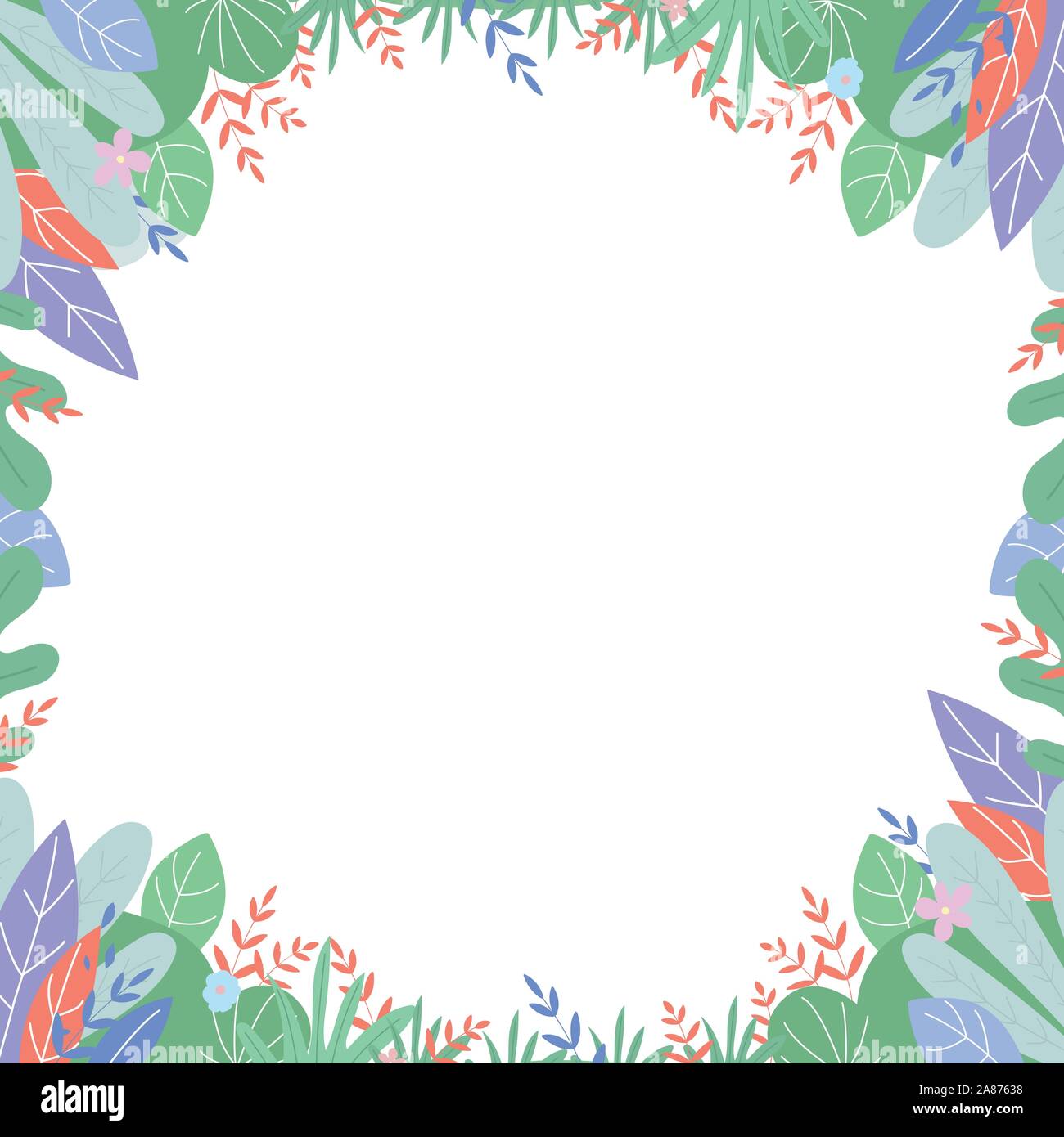 Boho border hi-res stock photography and images - Alamy