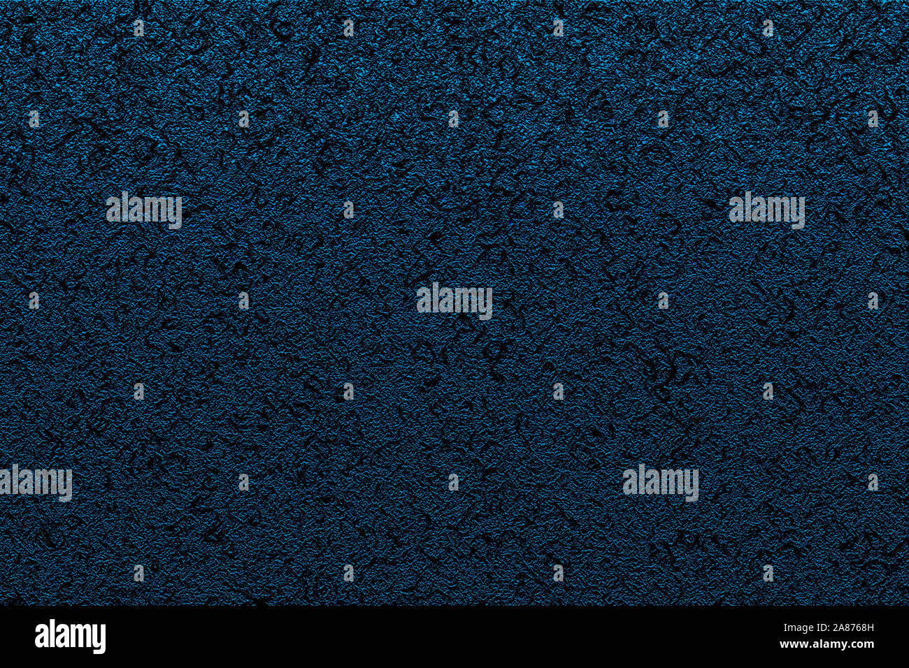 Abstract texture. Black swirls on dark blue background. Pattern for ...