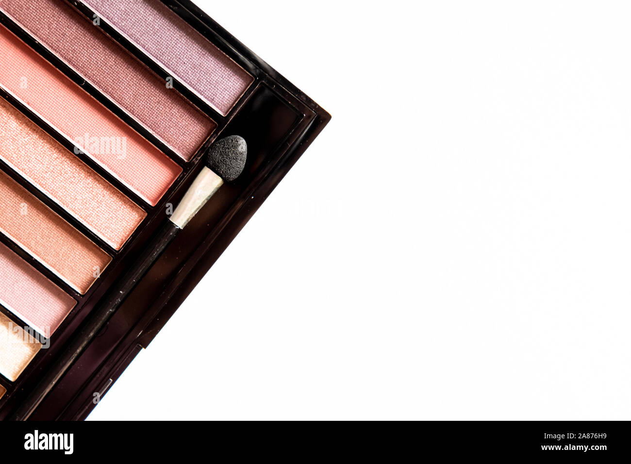 Cosmetic eye shadows background Stock Photo - Alamy