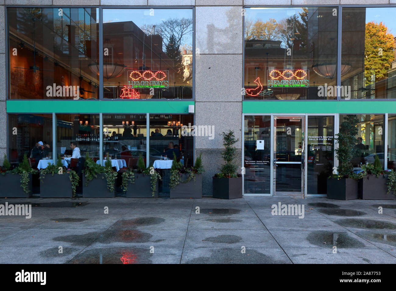 Hemenway's Restaurant, 121 South Main Street, Providence, Rhode Island ...