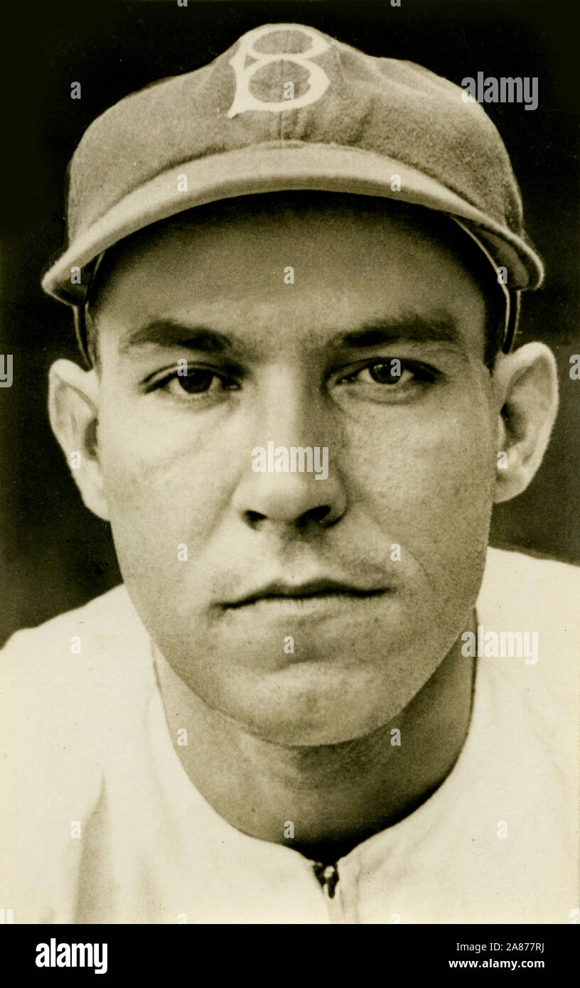 Vintage 1940s era black and white photo of Brooklyn Dodgers star ...