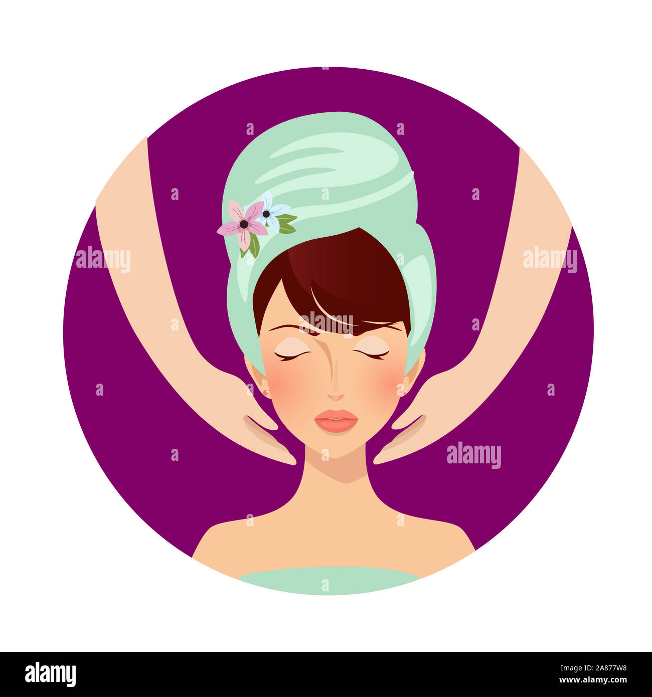 Cartoon eyes closed hi-res stock photography and images - Alamy